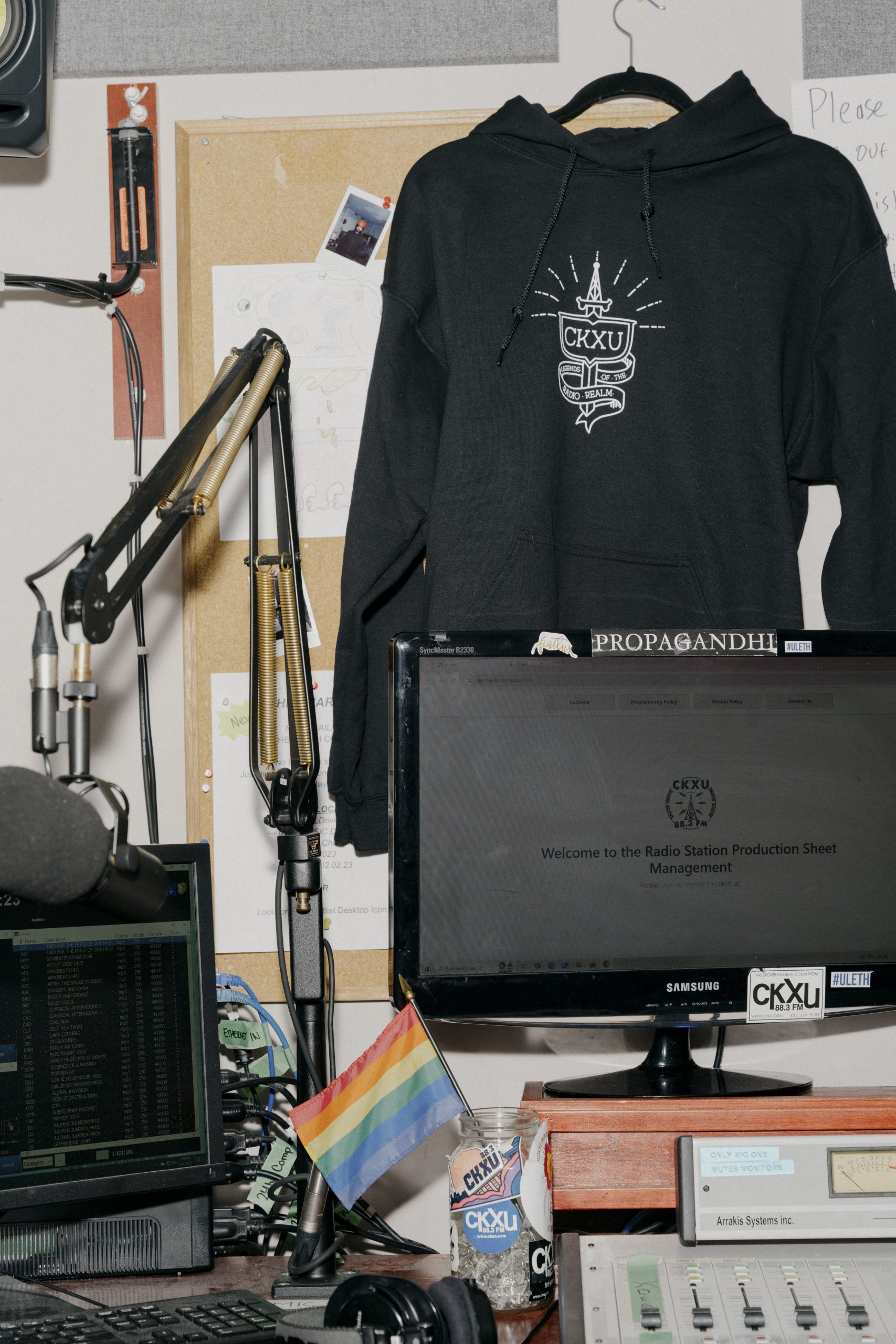 FUNdrive 2019: Legends of the Radio Realm - Black Hoodie w/ White Logo ...
